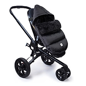 7AM Enfant Universal Stroller Footmuff - Water Repellent Winter Bunting Bag for Strollers & Car Seats, Soft Micro-Fleece & Plush Lined Stroller Footmuff for Baby Boy & Girl | PlushPOD