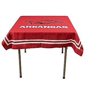 College Flags & Banners Co. Arkansas Logo Tablecloth or Table Overlay