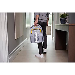 Joseph Joseph Folding Tabletop Ironing Board with Iron Holder, Compact, Space-Saving, Grey/Yellow