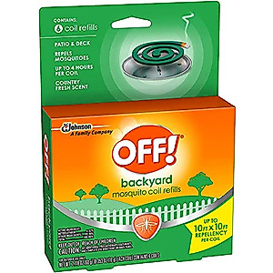 OFF! Mosquito Coil Refills, 6 CT (Pack of 3)