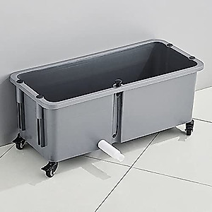 taimowei Mop Sink Wash Station Commercial Mop Service Basin Sink Laundry Tub Slop Sinks for Kitchen Restaurant Business