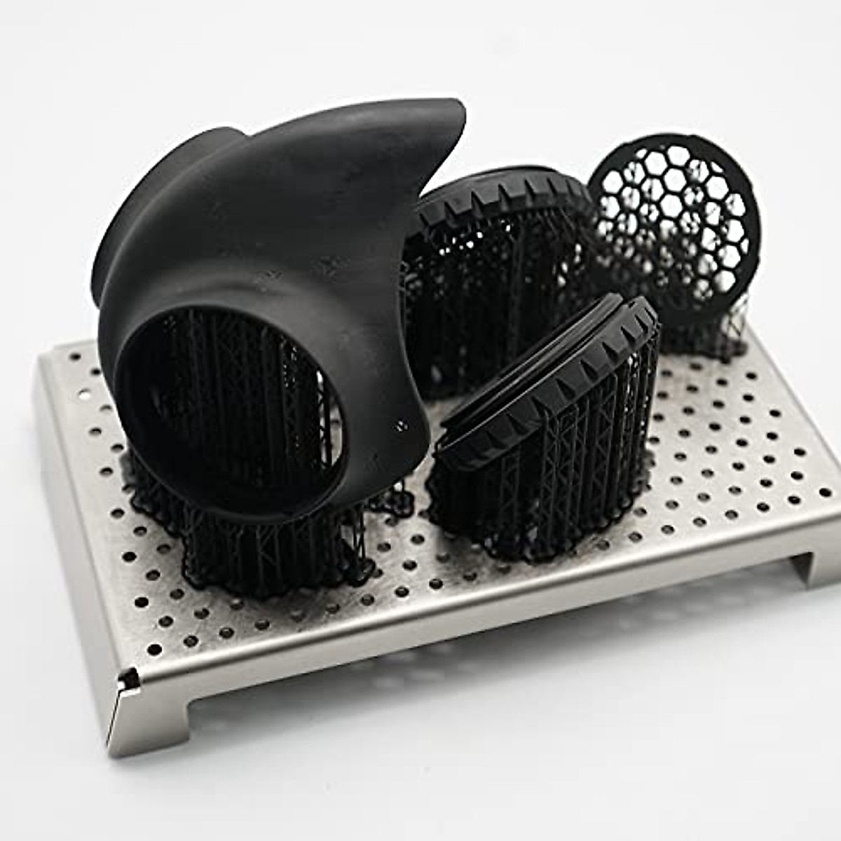 RESIONE Tough 3D Printer Resin, Not Brittle ABS Like Tough & Rigid 3D Resin for LCD 3D Printing UV 405nm (K Black 500g)