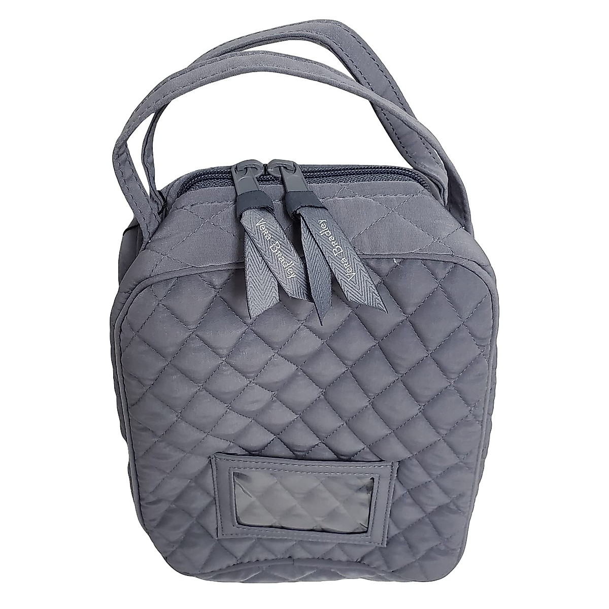 Vera Bradley Lunch Bunch (Carbon Gray), Dimensions: 7.5/'' w x 9.0/'' h x 4.25/''