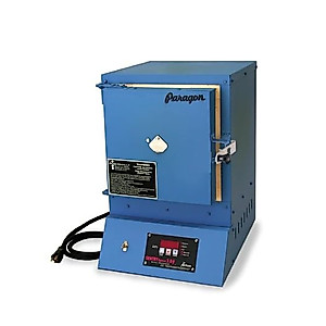 Paragon Xpress E10A Fire Brick Kiln with Sentry 3 Key Control Board Width 8 1/2" x Depth 9" x Height 8 3/4" 120v 15amp 2000 F