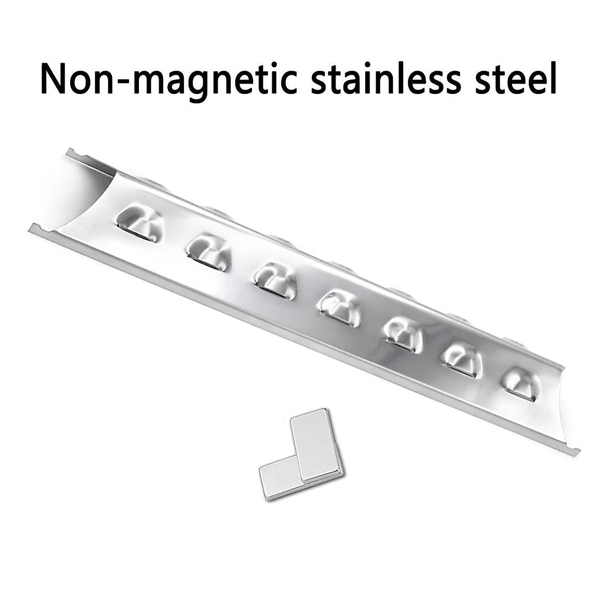 Htanch SN5181(5-pack) 15 3/8 inch Stainless Steel heat plate Replacement for Master Forge 2518-3, 2518LN-LPG, 3218LT, 3218LTM, E3518-LP, L3218, RT2417S Gas Grill