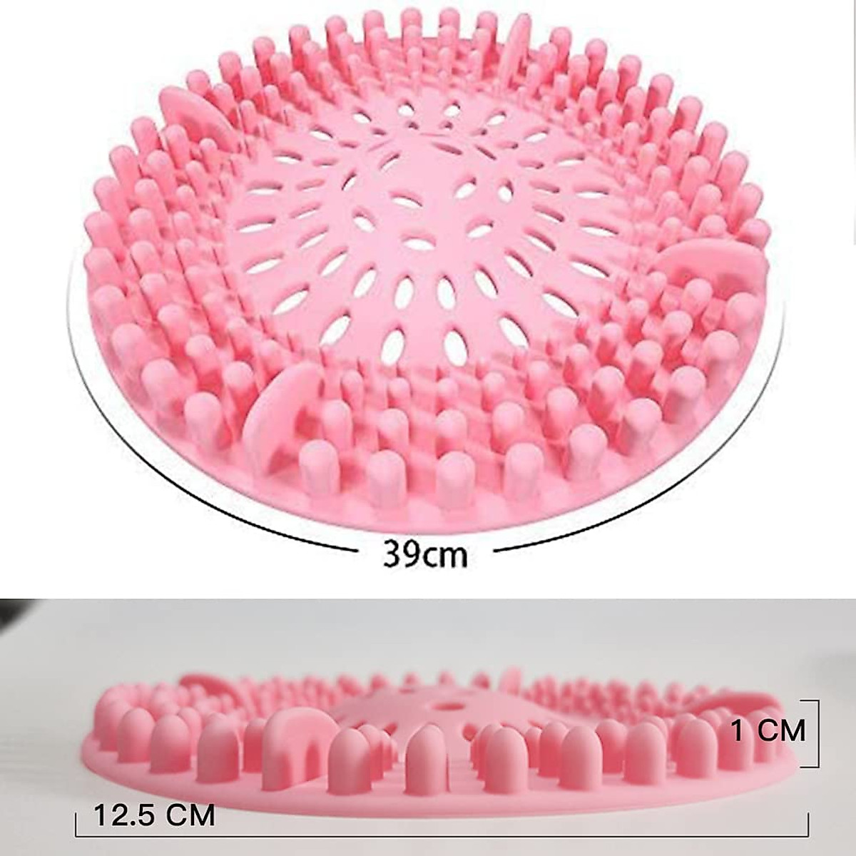 Tucana Hair Catch | Durable Silicon Hair Stopper | Shower Drain Cover | Sink Drain Strainer | Bathroom Accessories and Kitchen Gadgets | Sink Stopper | 4 Colors (4 of Pack)