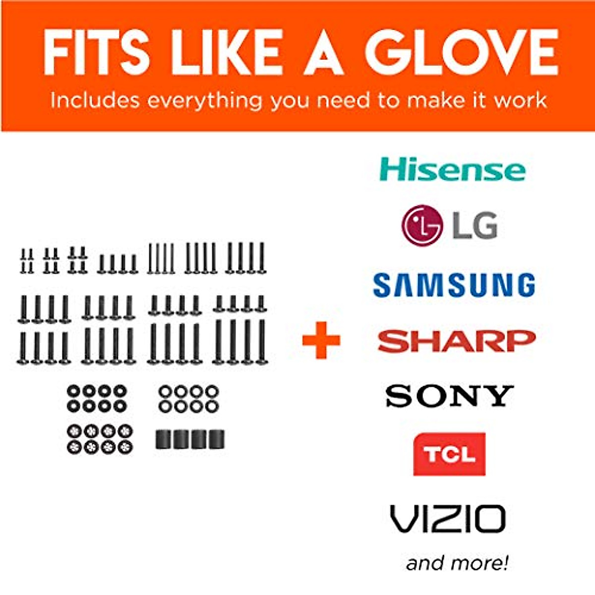 ECHOGEAR Swivel Full Motion TV Wall Mount for TVs Up to 60" - Smooth Extention, Tilt - Wall Template for Easy Install On 1 Stud - After Install Level & Hide Cables with Built-in Cable Management