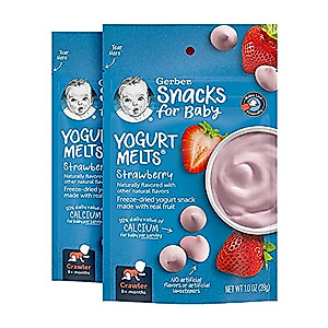 Gerber Yogurt Melts Strawberry (Pack of 2)