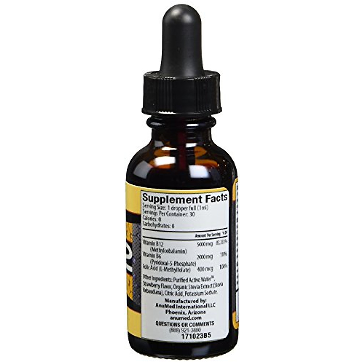 ANUMED INTERNATIONAL Vitamin B-12 5000, 0.02 Pound