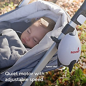 Rockit Rocker USB Rechargeable 2.0. Rock-it Baby Rocker Rocks Any Stroller, Bassinet, Pushchair or Buggy. Comes with Rotating Bracket.
