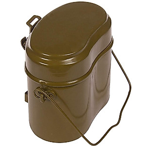 Books.And.More Original Soviet Russian Army Soldier Mess & Griddle Kit Canteen Pot Army Soldier Lunch Box
