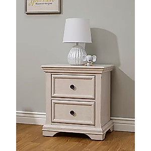 Sorelle Furniture Portofino Baby Dresser – Brushed Ivory Dresser for Nursery, Kids Bedroom Furniture, Dresser Drawers, Nightstand for Child’s Room with Drawers, Nursery Furniture-Brushed Ivory