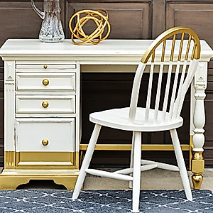 YongBo Metallic Gold Acrylic Paint, 100ml Gold Paint, Gold Leaf Paint for Metal, Wood, Headstone, Painting, Non Toxic Non Fading