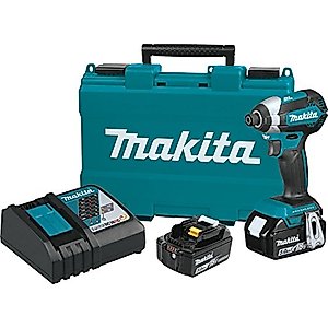 Makita Maktia XDT13T 18V LXT Lithium-Ion Brushless Cordless Impact Driver Kit (5.0Ah)