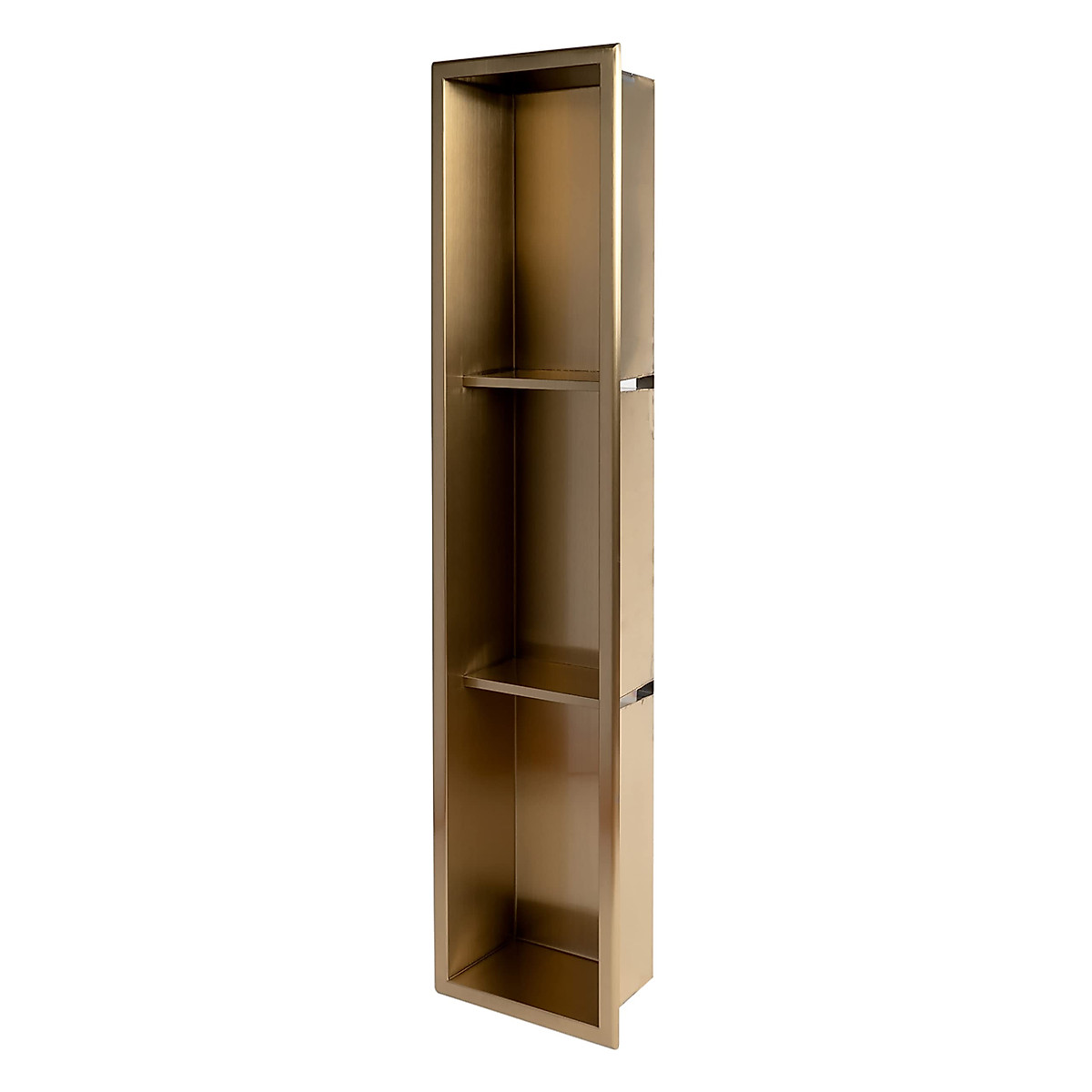 ALFI brand ABNP0836-BG Shower Niche, Brushed Gold 36 x 8 x 4