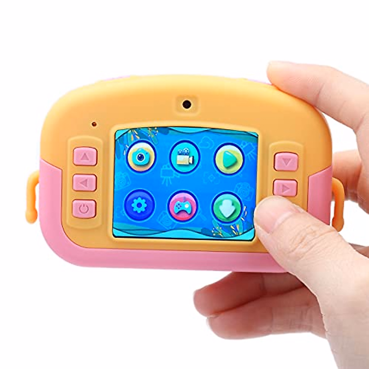 Kids Digital Camera, 600mAh Rechargeable Lithium Battery Multifuction Automatic Shutdown Camera for Kids for Kids Gifts for 4 Year Old Boy(Pink)