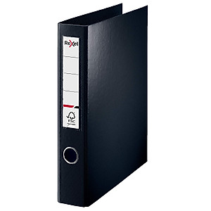 Rexel Choices, 2115553, Ring Binder, A4, 400 Sheet Capacity, Black