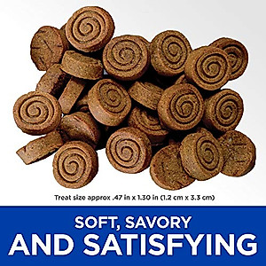 Hill's Soft Dog Treats, Soft Savories with Peanut Butter & Banana Dog Snacks, Healthy Dog Treats, 8 oz. Bag