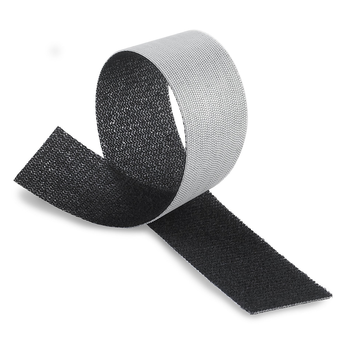 3M Hook/Loop Fastener TB3571/TB3572, Black, 1 in x 10 ft