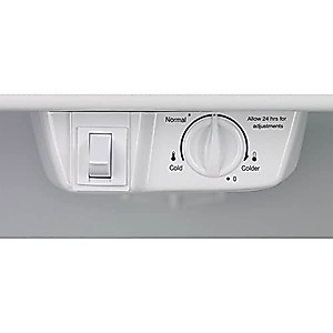 Frigidaire FFTR2021TS 30" Top Freezer Refrigerator with 20.4 cu. ft. Total Capacity 2 Full Width Glass Refrigerator Shelves 1 Full Width Wire Freezer Shelf Reversible Door and 2 Crisper Drawers in Stainless Steel