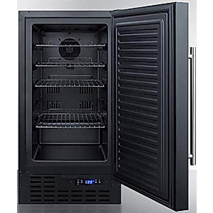 Summit SCFF1842 Upright Freezer, Black