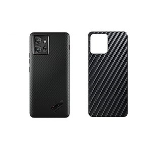 Puccy 2 Pack Back Screen Protector Film, compatible with Lenovo ThinkPhone by Motorola Moto Black Carbon TPU Guard Cover （ Not Tempered Glass/Not Front Screen Protectors ）
