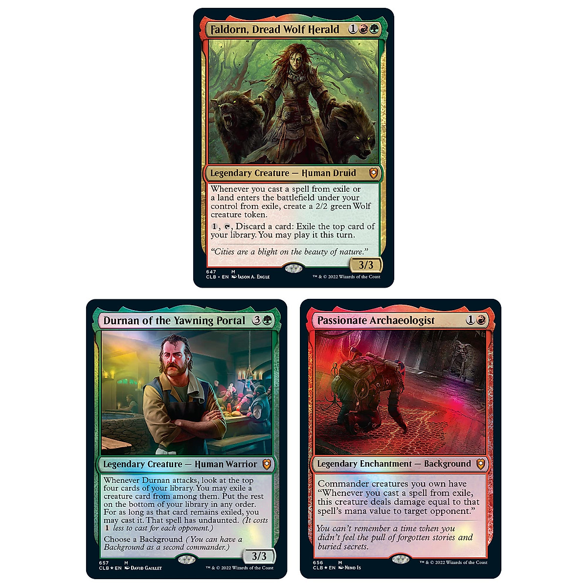 Magic: The Gathering Commander Legends: Battle for Baldur’s Gate Commander Deck – Exit from Exile + Collector Booster Sample Pack