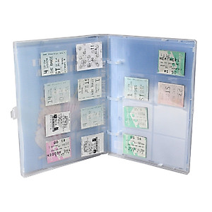 UniKeep® Movie Ticket Collection Case with Acid-Free Pages and Integrated Binder Rings