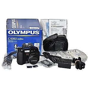 OM SYSTEM OLYMPUS Camedia C-5050 5MP Digital Camera with 3x Optical Zoom