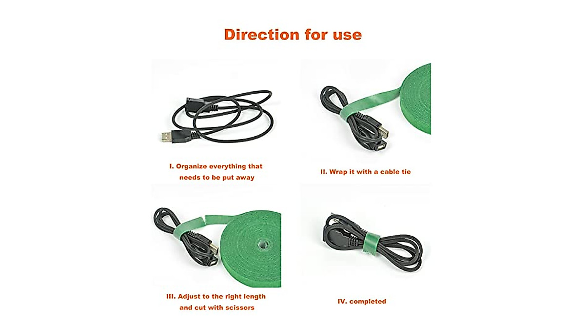 Reusable Plant Ties Velcro Straps,Green Nylon Plant Tie Strap Gardening ...