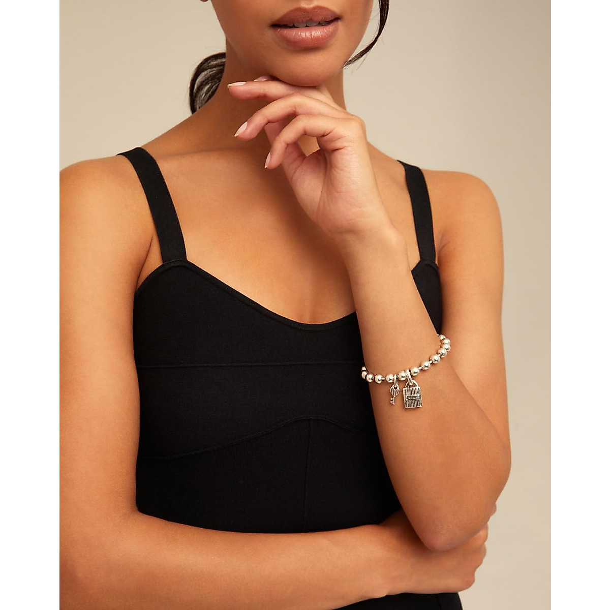 Uno de 50 SILVER KEY Bracelet