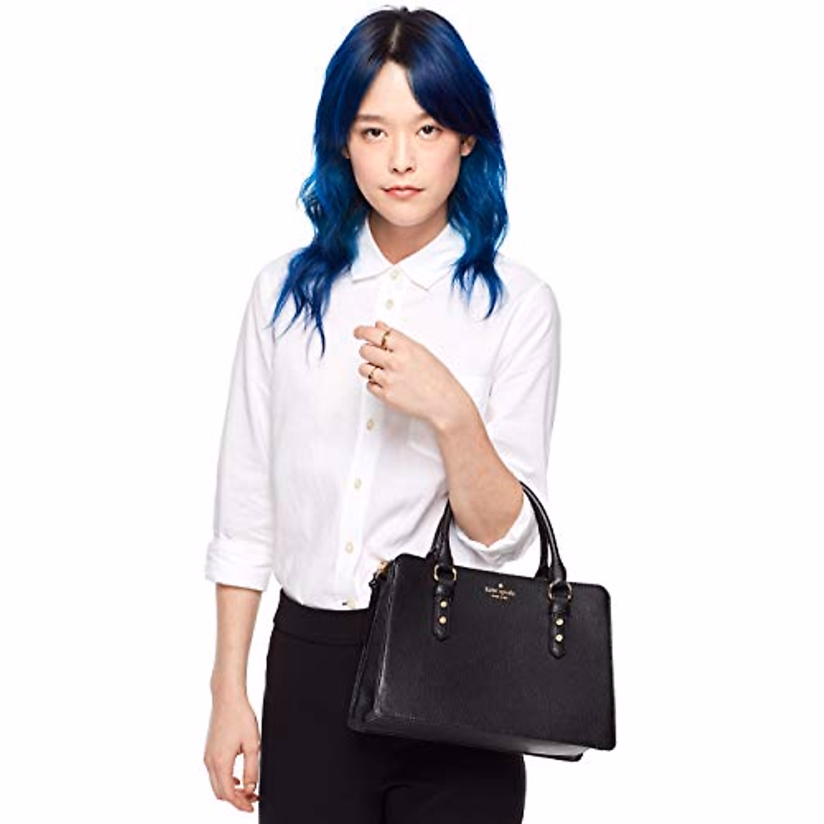 Kate Spade New York Lise Mulberry Street Shoulderbag Handbag (Black)