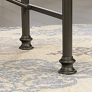 Sauder Canal Street Console Desk, Northern Oak finish