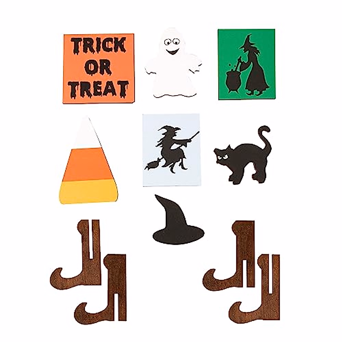 Halloween Tiered Tray Decors Set for Office Tiered Tray Items Wood Sign Wooden Signs Mini Signs Tabletop Signs Tier Tray Decor Bathroom Wooden Decorations