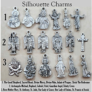 St. Margaret of Castellos Bracelet, Patron Saint Italian Charm Jewelry, Confirmation Gift