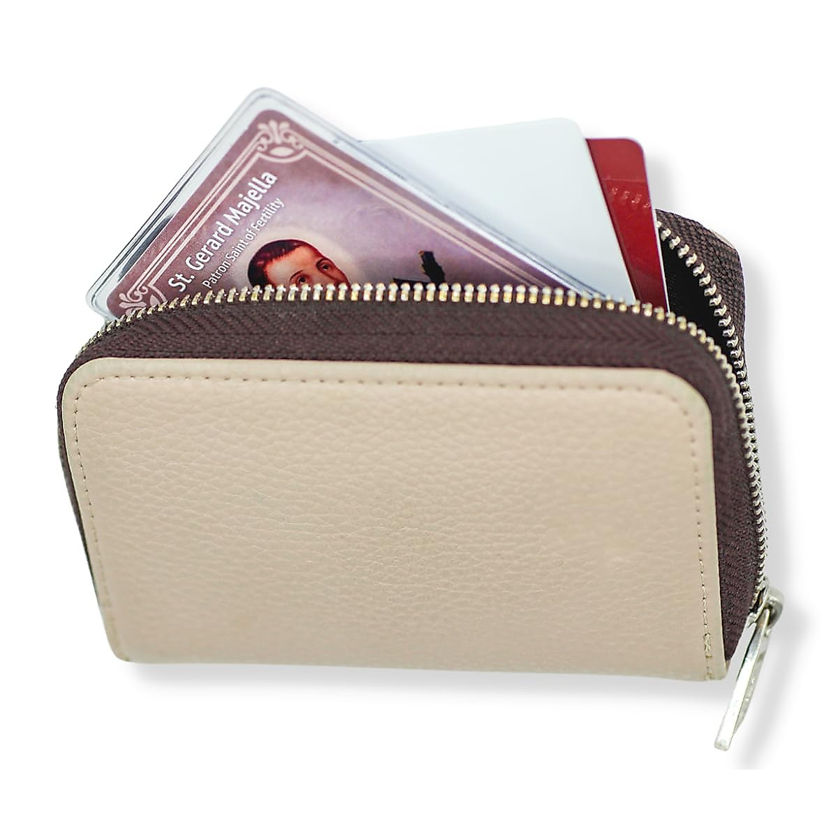 Laminated St Gerard Pregnancy Prayer Card - Catholic Holy Card for Patron Saint of Fertility and Motherhood, Includes St Gerard Medal for Pregnancy, Wallet Size Prayer Card