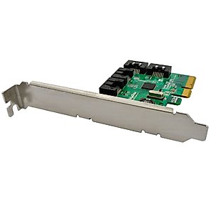 HighPoint RocketRAID 640L Internal 4 SATA Port PCI-Express 2.0 x4 SATA 6Gb/s RAID Controller -Lite Version
