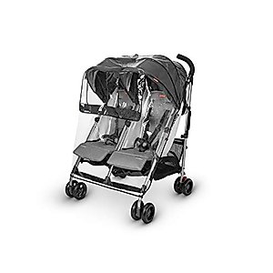 UPPAbaby G-Link and G-Link V2 Rain Shield Waterproof and Windproof Coverage Ventilated Design Quick Attachment Easy Access to Child