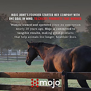 Mojo Joint Horse Supplements, Equine Food Grade Pelleted Supplement, All Natural Joint Care Supplement for Horses, 10 lbs