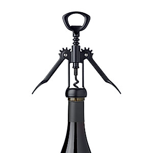 L'Atelier du Vin Matte Black Classic Wing Corkscrew