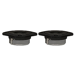 Goldwood Sound, Inc. Sound Module, Black Mylar Dome Tweeters 50 Watt Each 8ohm Replacement 2 Tweeter Pack (GT-302-2)