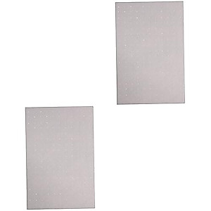 LIFKOME 2pcs Box Ring Tray Core Ring Display Pads Black Ring Insert Jewelry Ring Inserts Ring Inserts for Loose Rings Travel Tray Black Tray Earring Display Tray Sponge Earrings Necklace