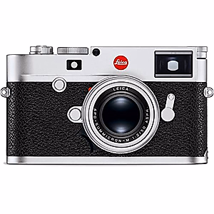 Leica M10 - R Digital Rangefinder Camera (Silver Chrome) (20003) + 64GB Extreme Pro Card + Corel Photo Software + Card Reader + Case + Cleaning Set + Flex Tripod + Cap Keeper - Starter Bundle