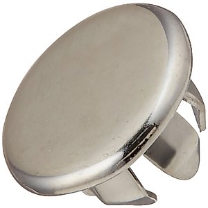 Delta Faucet RP6068 Plug Button Two Handle Bathroom Escutcheon, Chrome