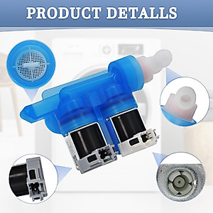 Upgrade W10289387 Washing Machine Part, Replaces WPW10289387, 1552836, AP6018779, PS11752082, Compatible with Whirlpool, Maytag, Amana