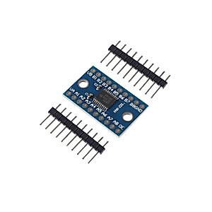DIANN 6pcs TXS0108E Logic Level Module 8 Channel Bi-Directional High-Speed Full Duplex Shifter 3.3V 5V Module with Cable