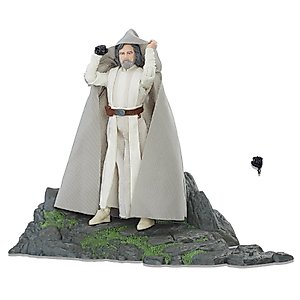 Star Wars C3196 The Black Series Luke Skywalker (Jedi Master) on Ahch-to Island