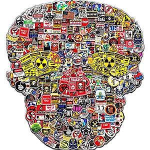 200 Pcs Hard Hat Stickers,Arme Funny Tool Box Stickers for Men&Adults Helmet, 100% Vinyl Helmet Stickers Construction Electrician Ironworker Lineman Oilfield Pipeliner Union Welding Stickers