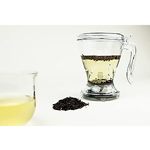 Tea Infuser for Loose Leaf Tea, Round, Clear