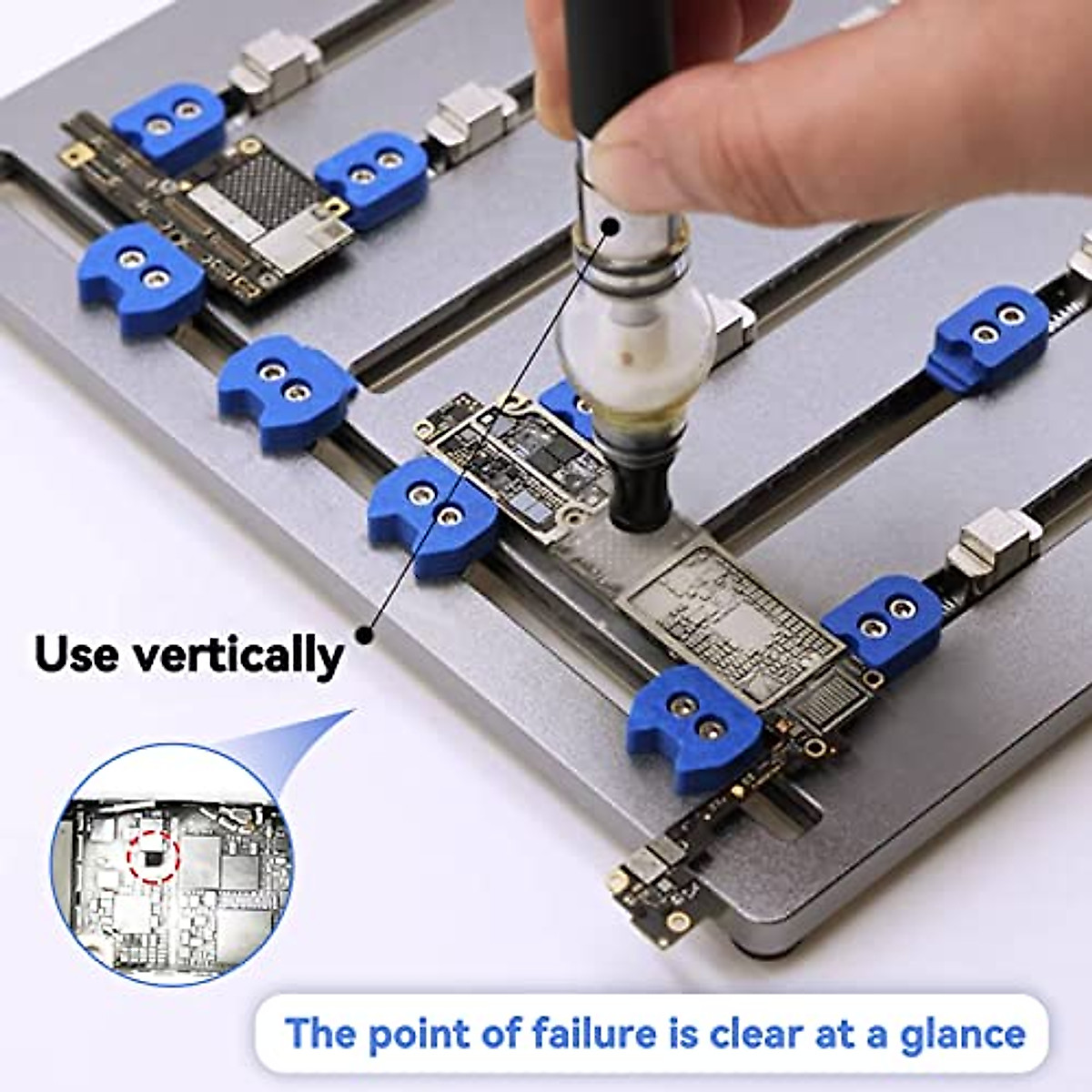 Rosin Atomization Pen, Portable Motherboard Chip Soldering Short Circuit Detecting Mobile Phone Maintenance Machine No Soldering Iron Flux with USB Cable
